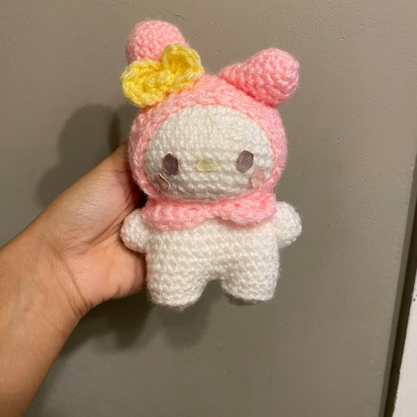 Pink Hooded Bunny - 2 Variations Crochet Pattern *digital Download PDF ...