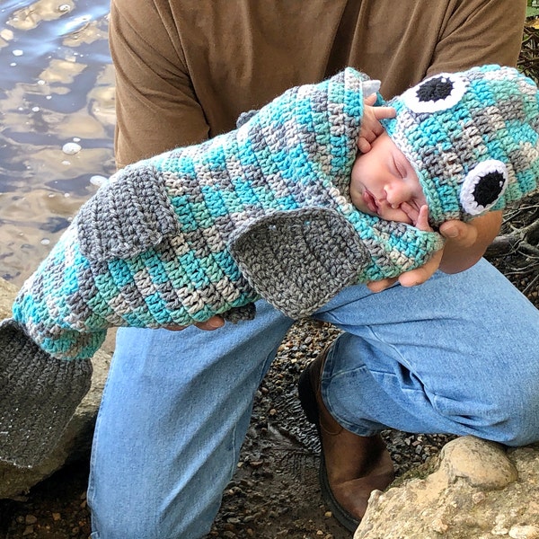 Crochet Costume - PDF Pattern - the Lady Bug Outfit for Newborn Baby ...