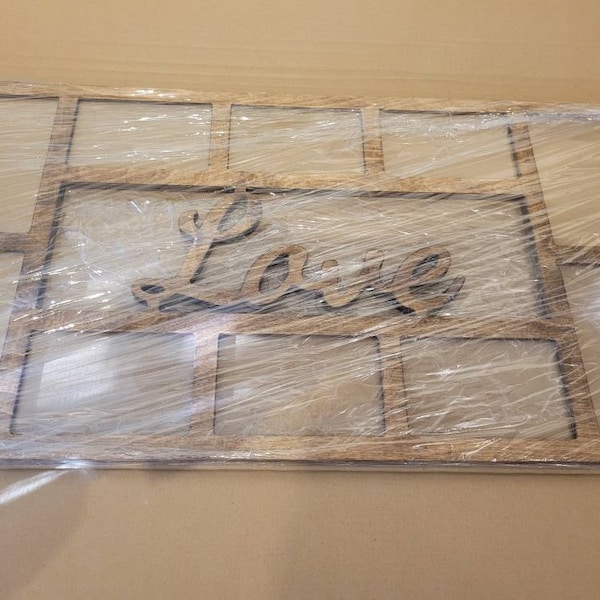 Custom Text Picture Frame - Picture Frame Collage - Collage Picture ...