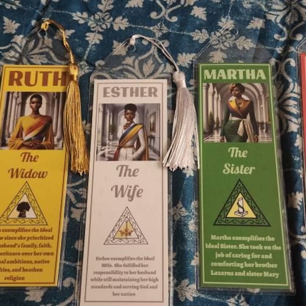 Order of Eastern Star Bookmarks: OES Ritual Study Guide - Etsy