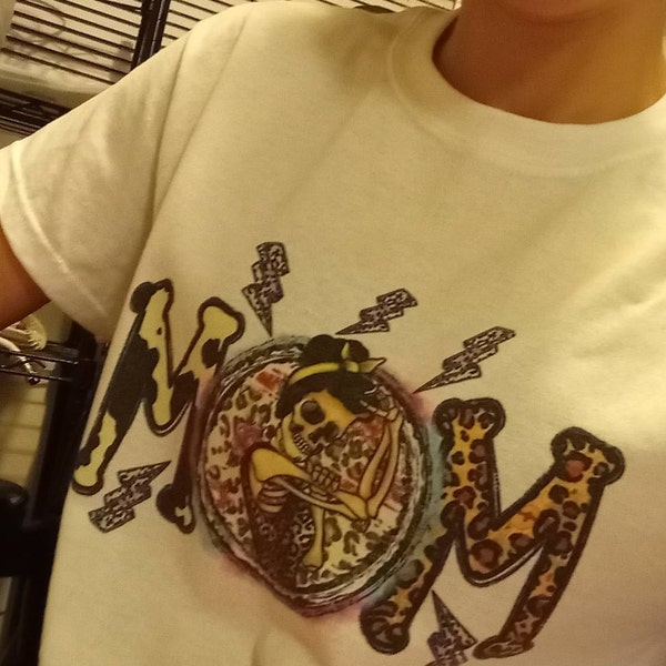 Mom Png, Leopard, Western Sublimation, Skeleton Png, Western, Skeleton ...