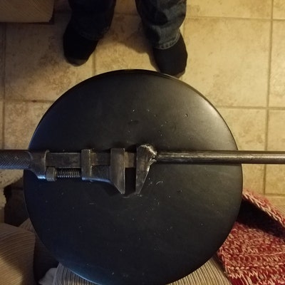 Blacksmith Twisting Wrench Scroll Anvil Forge Tools SALE Railroad Spike ...