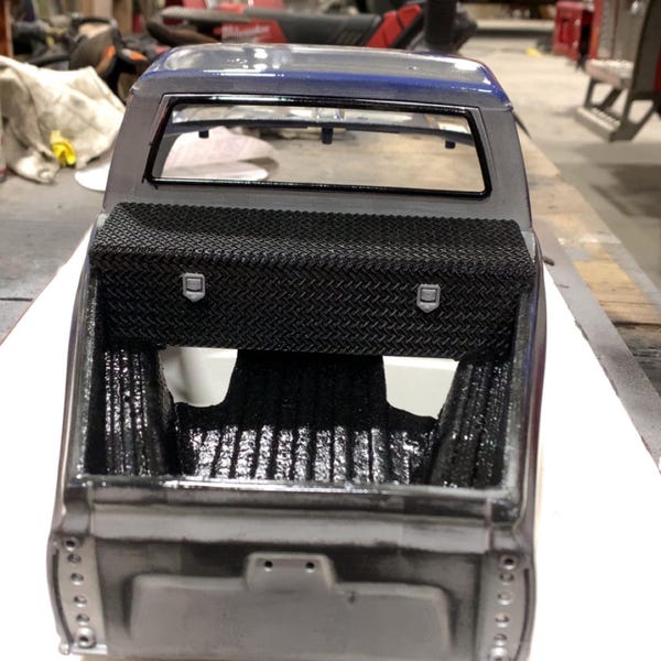 CEN F250 / F450 Headache Rack and Diamond Plate Toolbox - Etsy