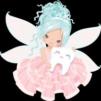 Tooth Fairy Clipart. Cute Fairy Character Graphics Angel - Etsy Canada