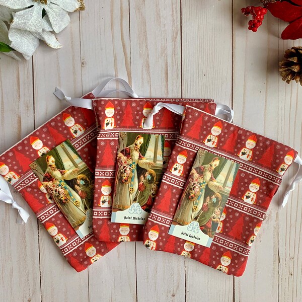 St Nicholas Prayer Holy Cards - Bulk Packs of 50 & 100 Cards - Etsy