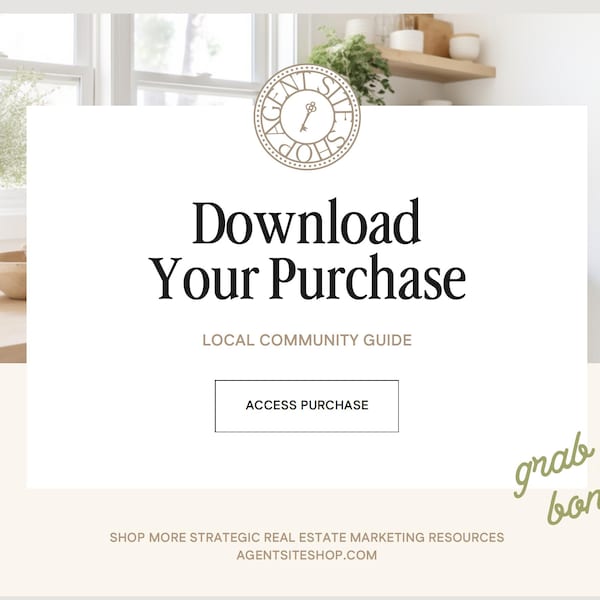 Neighborhood Guide | Community Guide | Real Estate Local Guide Template ...