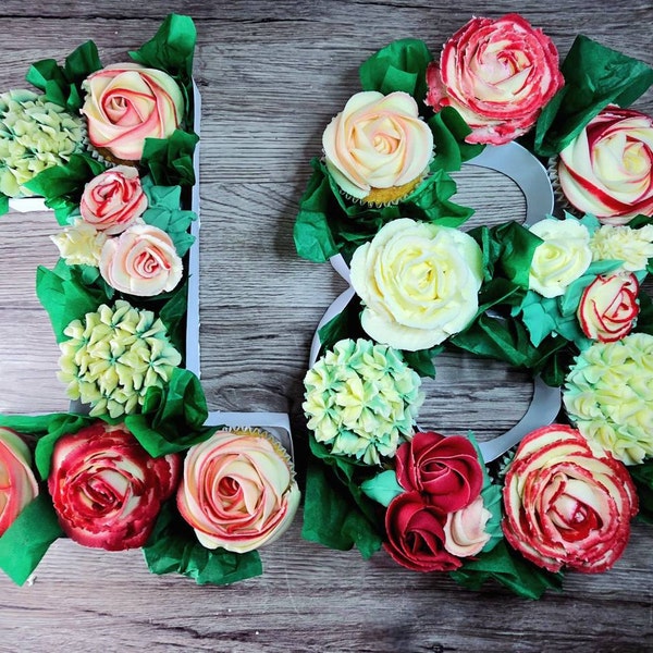 Cupcake Number Boxes, Instruction Guide & Templates, Instant Download ...