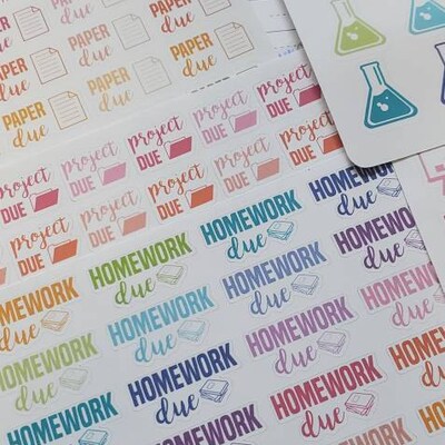 Work Planner Stickers Fillable Tracker Erin Condren Life - Etsy
