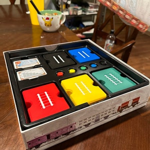 Ticket to Ride Route Card and Train Holder/organizer - Etsy