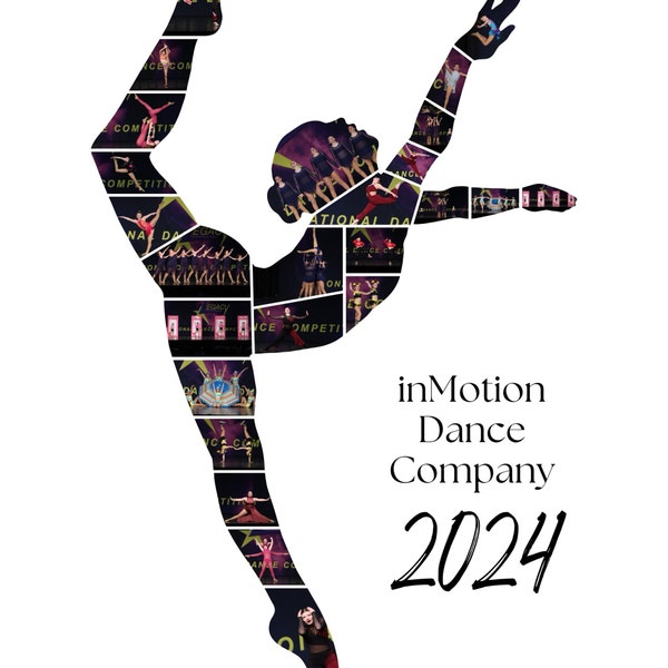 Contemporary Dance Photo Collage Personalized Modern Dancer Senior ...