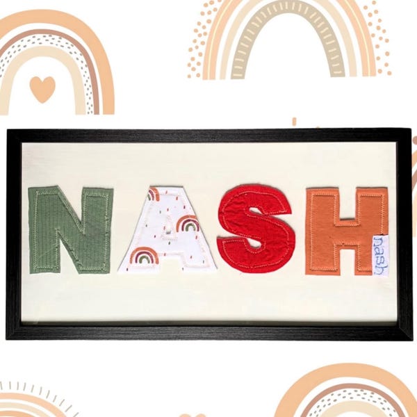 Baby Clothes Keepsake - Custom Framed Baby Name - Etsy
