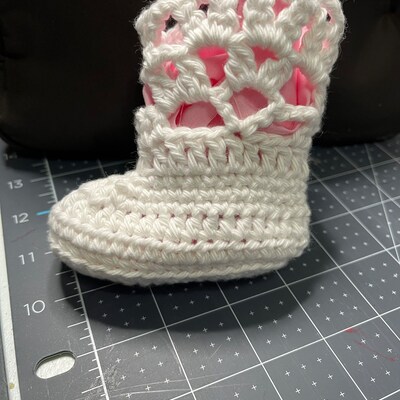 Crochet PATTERN Set Blue Bear Hat Baby Booties Baby - Etsy