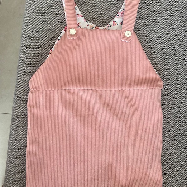 PDF Sewing Pattern for Kids Pinafore Dress – Baby, Toddler & Girls ...