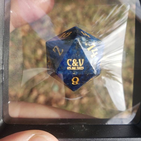 Crow D20 Dice | Raven Dice | Crow and Moon | Dungeons & Dragons | DND ...