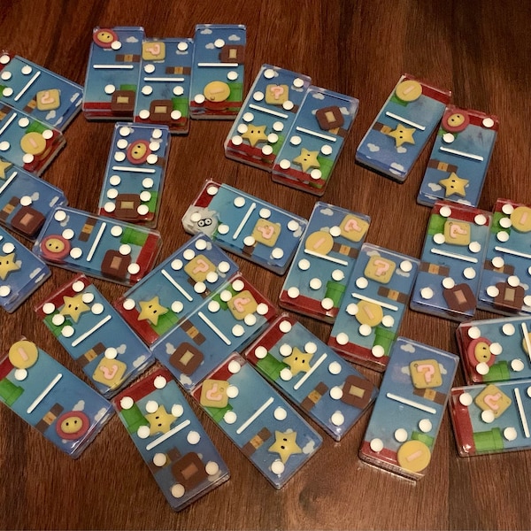 Christmas Dominoe Set. Deluxe Dominoes. Resin Dominoes. Board Games ...