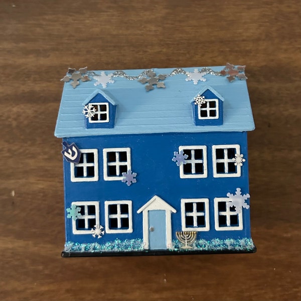 Tiny Spring House - Miniature Yellow Cottage OOAK - Etsy