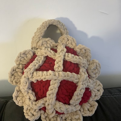 Cherry Pie Purse Crochet Pattern Cottagecore Nature Woodland - Etsy