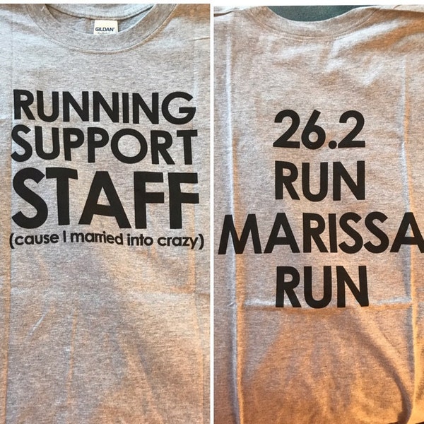 Sports Shirt | Running Support Staff Unisex Tshirt | Cheer Staff Adult ...