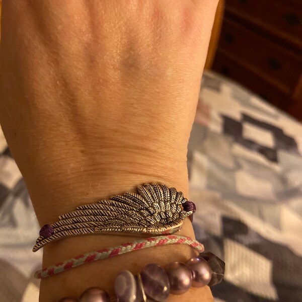 Angel Wings Wrap Bracelet - Etsy