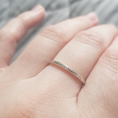 Sterling Silver Stacking Rings Set Stackable Ring Set 925 Silver ...