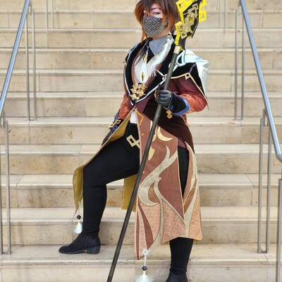 Genshin Impact Cosplay Prop Vortex Vanquisher, DIY Digital Template ...