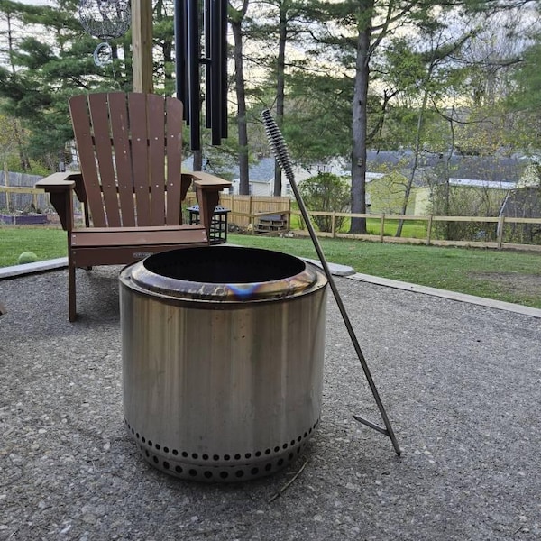 Handcrafted Corten Steel Fire Pit - Solid, Durable, Rustic, Long ...