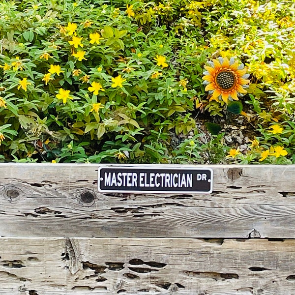 Master Electrician, Master Electrician Gift, Master Electrician Sign ...
