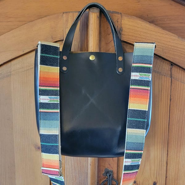 Slim Retro Purse Strap, Geometric Pattern, Replacement Crossbody Strap ...