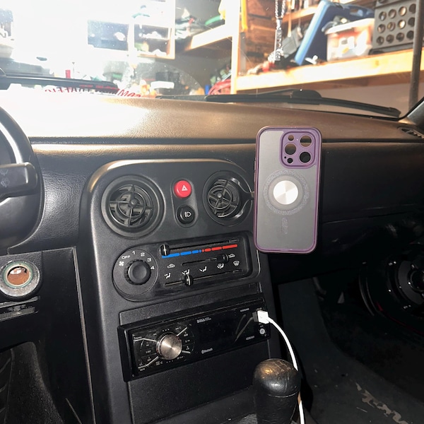Mazda Miata NA-telefoonhouder, clip ontluchter, compatibel met Magsafe ...