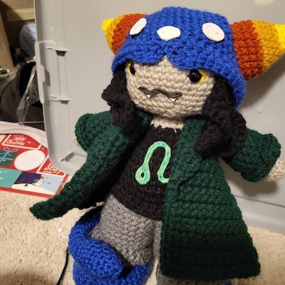 Feferi Scalemate Plush Stuffed Animal Doll Homestuck - Etsy