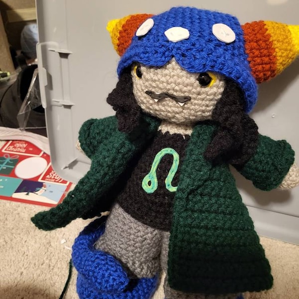 Feferi Scalemate Plush Stuffed Animal Doll Homestuck - Etsy