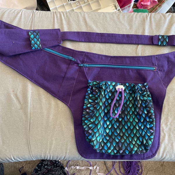 Waist Bag PDF Sewing Pattern, Hip Bag, Belt Bag, Travel Hip Bag ...