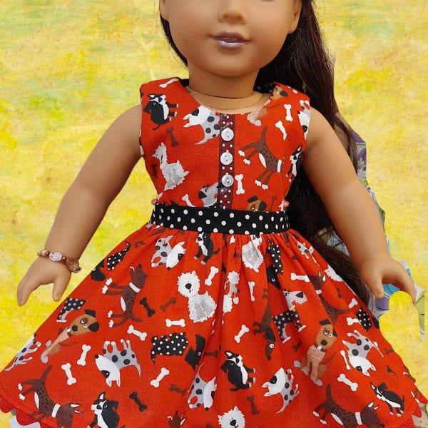 Poppy Jane DIGITAL PATTERN for Romper or Jumpsuit to Fit 18 Inch Dolls ...