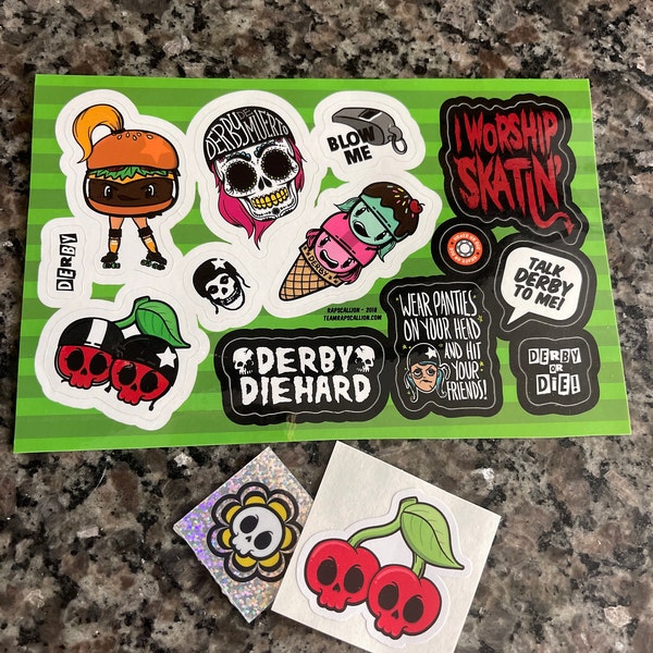 Kawaii Food & Poo Sticker Sheet - Etsy