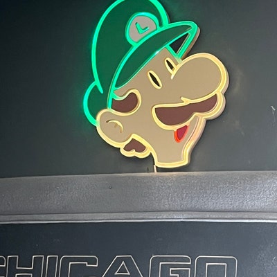 WASD Keys Edge Lit LED Sign , Neon Like , LED , Arcade , Light-up ...