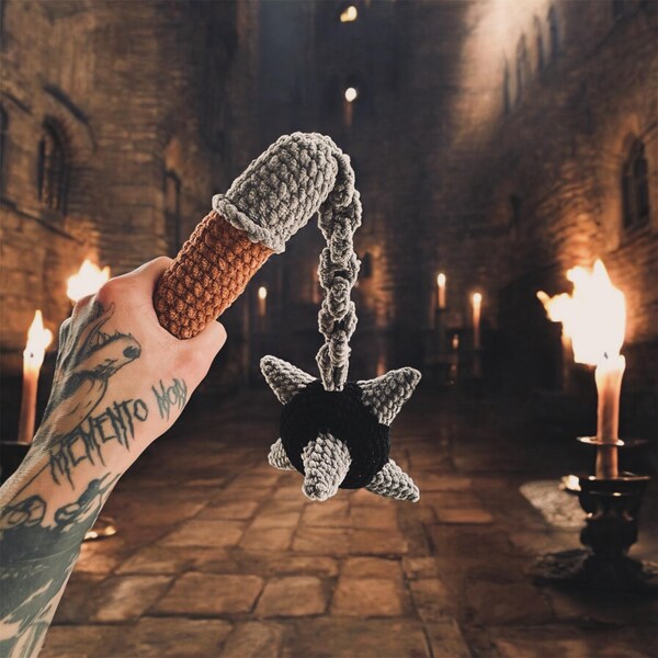 NO-SEW PATTERN: Crochet Fantasy Fluffy Flail - Etsy