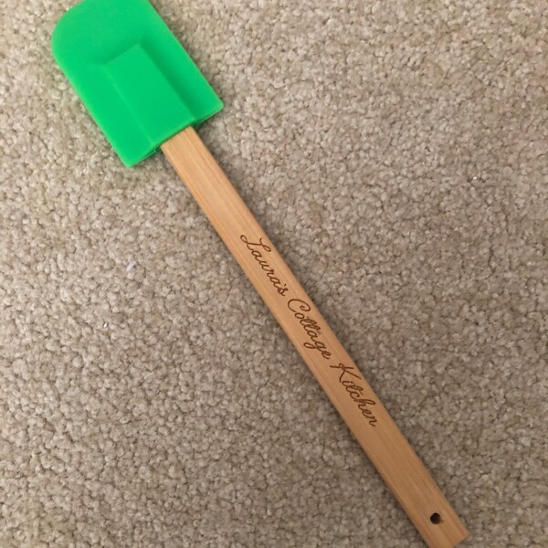 Personalized Baking Utensils - Engraved Cooking Spatula - Custom ...