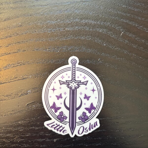 Little Osha Quicksilver Inspired Sticker | Bookish Sticker | Kindle ...