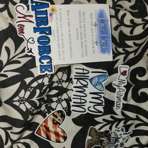 I Heart My Airman Sticker I Love My Airman Sticker Air Force - Etsy