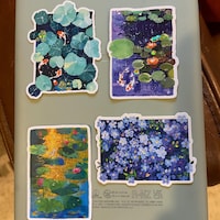 Four Seasons Bookmarks - Set of Four- Bookmark Art- Gift for Reader ...