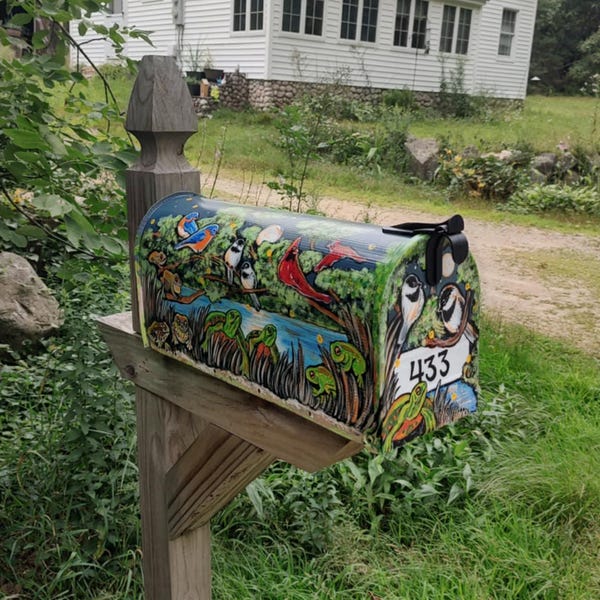 Opossum Mailbox - Etsy