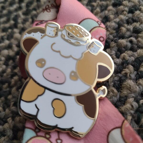 Ice Cream Cow Sticker Set, Kawaii Flavor Cow Vinyl Stickers ...