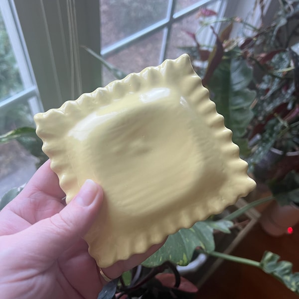 Handmade Ceramic Ravioli Spoon Rest: Kitchen Decor - Etsy