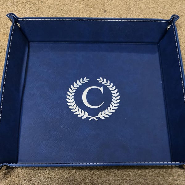 Personalized Leather Binder, Customized Binder, Graduation Gift, Office ...