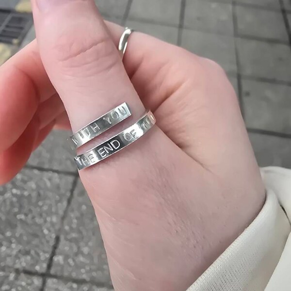 Silver Thumb Ring Grishaverse Shadow and Bone Handmade, Sterling Silver ...