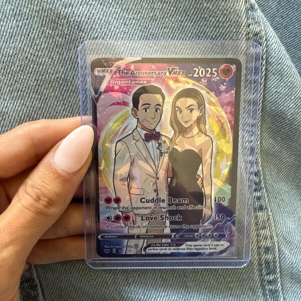 Custom Pokemon Card, Print Your Own Card, Holographic Custom Cards ...