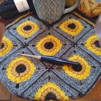 Hannah Tote Bag Pattern PDF Digital Download Granny Square - Etsy Australia