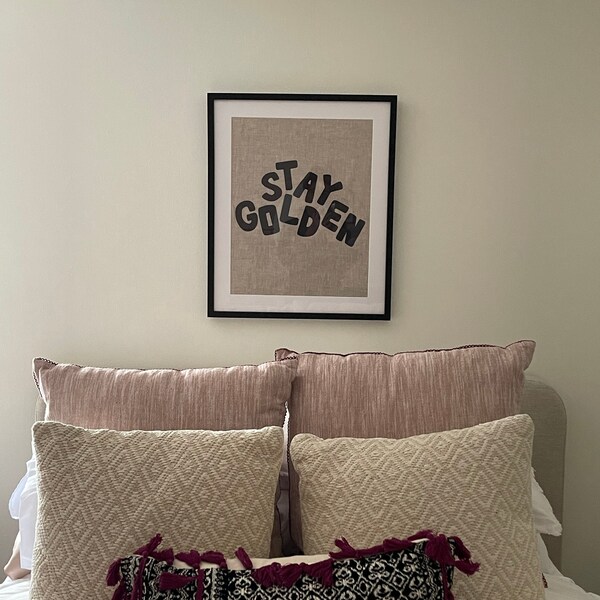 Custom Lettering on Linen - Etsy Canada