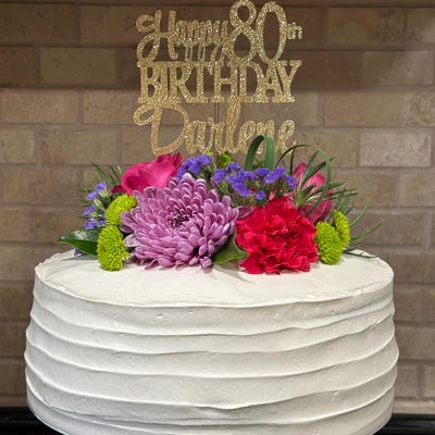 Glitter 17 Cake Topper, 17th Birthday, Seventeen Birthday, 17 ...