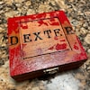 Dexter Blood Splatter Coasters | Glass Coasters | Hand Painted Coasters ...